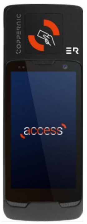 High performance, lightweight, ergonomic, rugged RFID mobile terminal